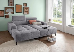 XXXLutz POHOVKA BIG SOFA, textil, tmavě šedá P & B - Pohovky - 002310041636