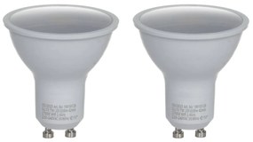 LUUMR Smart LED, sada 2 kusů, GU10, plast, 7W, opál, 827, Tuya
