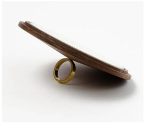 Luxusní šperkovnice Azahar Secret S Ring Walnut 10cm