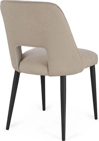 BIZZOTTO Jídelní židle ROGER krémová 0730354