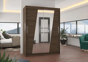 Posuvná skříň s zrcadlem BOLTON 150