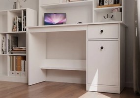 Psací stůl Chester 120 cm bílý