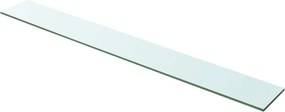 Policové desky 2 ks sklo čiré 100 x 12 cm 3051582