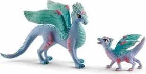 Schleich Bayala 70592 Květový dráček, matka a mládě / od 5 let