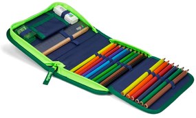 Školní penál Ergobag - Fluo blesk