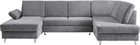 XXXLutz SEDACÍ SOUPRAVA, textil, světle šedá Cantus - Sedací soupravy - 000812005301