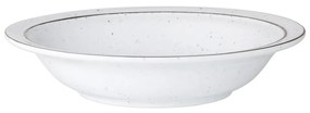 Polévkový talíř 21,5 cm EMILY Bloomingville - bílý