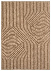 Hnědý vnitřní a venkovní běhoun 80x250 cm Timber 1401 – Ayyildiz Carpets