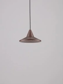 LED lustr Dro hnědé