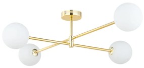 TK Lighting - Stropní lampa Sarius Gold 4