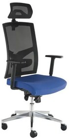 Alba  Kancelářská židle Manager VIP Nature, modrá