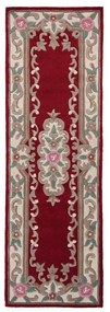 Červený vlněný koberec Flair Rugs Aubusson, 67 x 210 cm