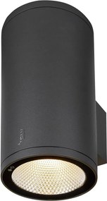 LA 1003441 ENOLA ROUND UP/DOWN L Outdoor, nástěnné LED svítidlo, antracitové, CCT 3000/4000K - BIG WHITE (SLV)