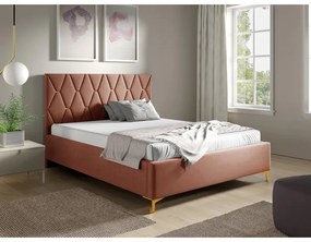 Čalouněná manželská postel Infeli 1, Rozměr postele: 160 x 200 cm, Barva:: Manila 29