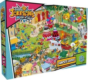 GIBSONS Puzzle Jokesaws: Kemp Capers / 1000 dílků / 68 x 49 cm