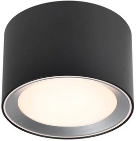 Nordlux smart led světlo landon ip44, 125 × 82 mm, 8 w, led, 700 lm, černé