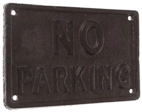 Cedule NO PARKING 17,5×11×0,5cm