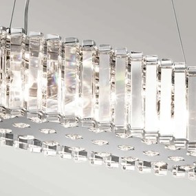 Kichler KL-CRYSTAL-SKYE-ISLE-LED Koupelnový lustr CRYSTAL SKYE 8xG9/3W/230V IP44