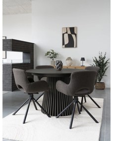 House Nordic Jídelní stůl OSAKA ø140 cm černý