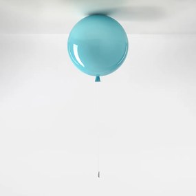 Skleněná svítidla Memory připomínající nafukovací balónky Barva: Tyrkysová, Průměr: 300 mm, Sklo: Lesklé