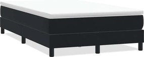 Postel Box Spring bez matrace černá 120x220 cm samet 3315869