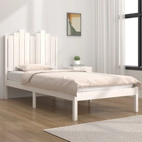 vidaXL Rám postele masivní borovice 90 x 200 cm [3103767] Barva: Bílá