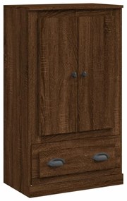 vidaXL Skříň highboard hnědý dub 60 x 35,5 x 103,5 kompozitní dřevo