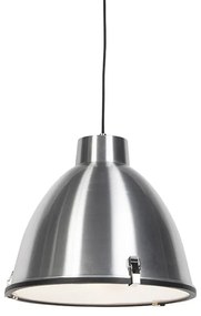 Průmyslová závěsná lampa hliníková stmívatelná 38 cm - Anteros