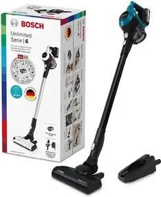 BOSCH BBS611LAG Unlimited 6 modrá / Aku tyčový vysavač 2v1 / 18 V / 2.