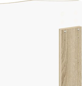 Rám postele s čelo Sonoma 140 x 190 cm Masivní borové dřevo 3413310