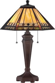 Elstead ARDEN-TL vitrážová lampa 60 cm 2x60W