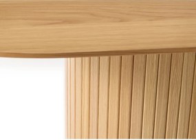 Jídelní stůl s deskou v dubovém dekoru 95x180 cm Nola – Unique Furniture