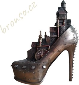 Steampunková bota – vesnice na vysokém podpatku, Veronese WU76936
