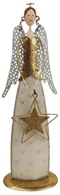 Dekorační anděl K2834 - 9.5 x 7 x 29 cm