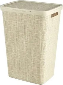 Curver Jute Koš na špinavé prádlo 58 l béžová / 60 x 43 x 34 cm