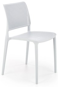 Stohovatelná zahradní židle K514 modrošedá