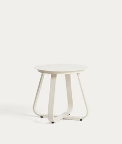 Kovový kulatý zahradní stolek ø 48 cm Tamaris – Kave Home