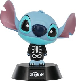 Lampička Paladone Icon Light Lilo & Stitch - Skeleton Stitch Vícebarevná
