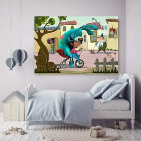 Gario Obraz na plátně Velký modrý králík - Gustavo Gabriel San Martin Rozměry: 60 x 40 cm
