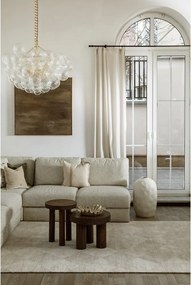 Béžový vlněný koberec 200x300 cm Agnus Checkered – Agnella