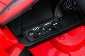 Elektrické autíčko Porsche 911 Carrera červené