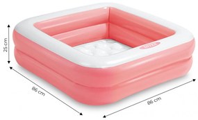 Dětský bazén LOLA 86 cm INTEX růžový