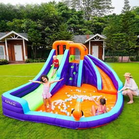 Nafukovací hrad AirMyFun Double Slide 83006