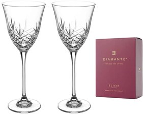 Diamante sklenice na víno Blenheim 270 ml 2KS