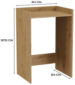 Regál na pračku POLA NP - dub artisan