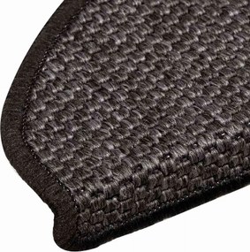 Samolepící nášlapy na schody vzhled sisal 15 ks 65x21x4 cm 326873