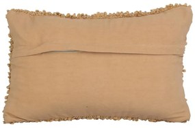 Světle hnědý bavlněný polštář PT LIVING Purity, 50 x 30 cm