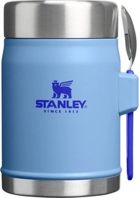 Modrá termoska na jídlo z nerezové oceli 400 ml Legendary Food Jar + Spork Blue Sky – Stanley