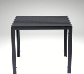 Vikio Zahradní jídelní stůl 90x90cm DT165 antracit