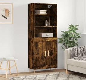 vidaXL Skříň highboard 69,5 x 34 x 180 cm kompozitní dřevo [3189941] Barva: dub sonoma